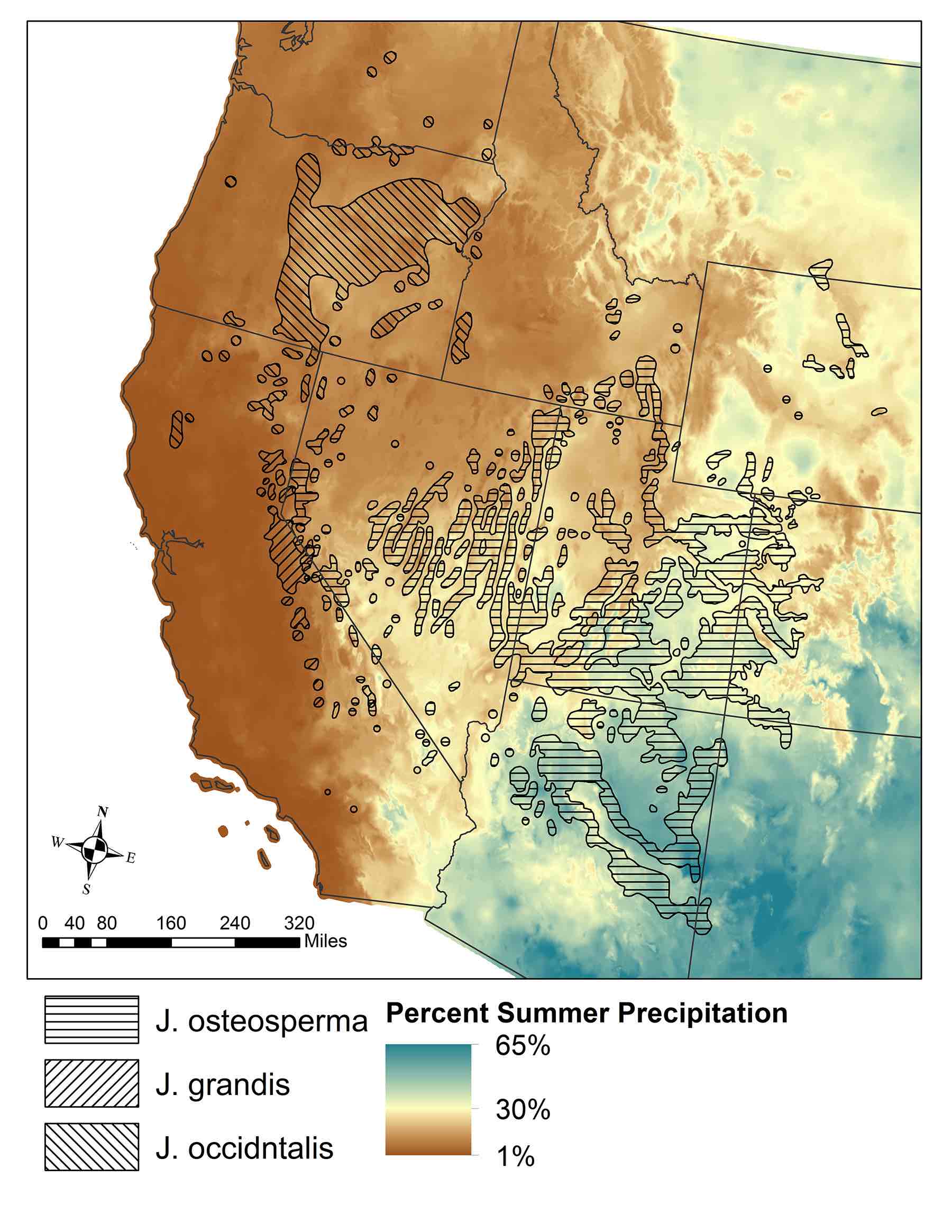 PJ101-Distribution & Climate | Pinyon Juniper